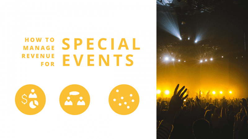 Managing Revuenue and Pricing for Special Events » Quibble