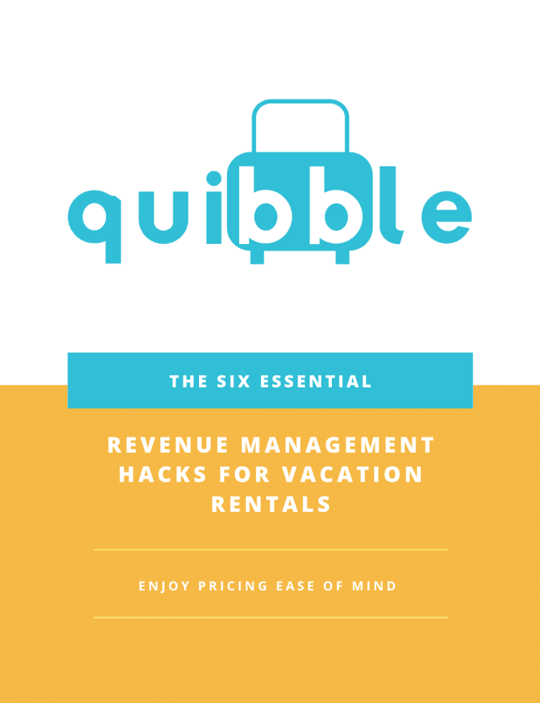 Quibble Pricing » Revenue Management for Vacation Rentals