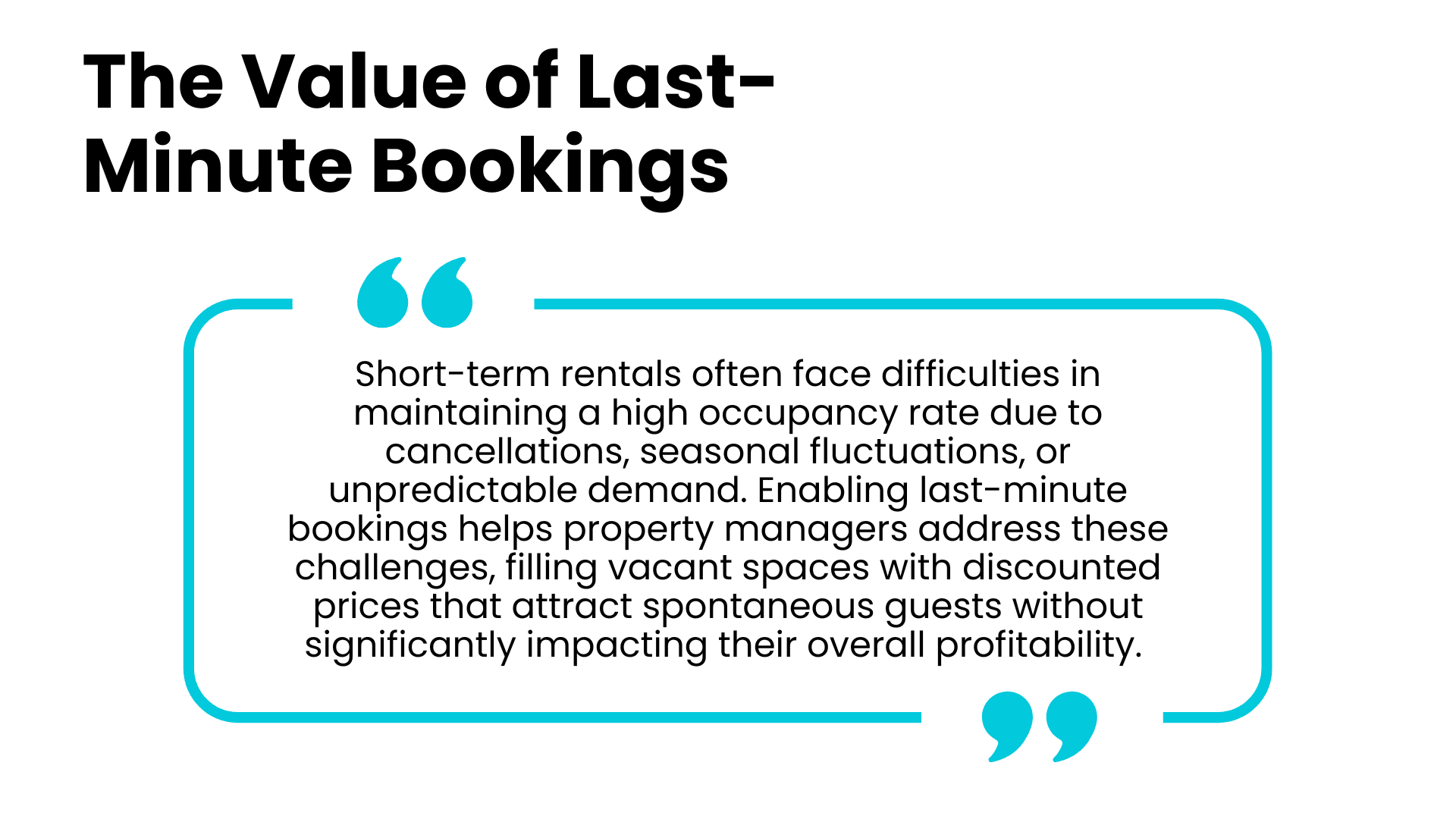 Leveraging Discounts for Last-Minute Bookings » Quibble